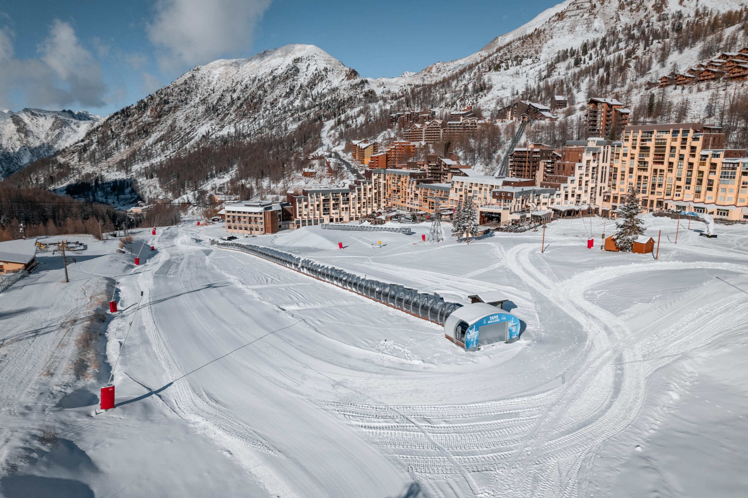 Inauguration du Front de Neige d'Isola 2000 - Stations Nice Côte d'Azur